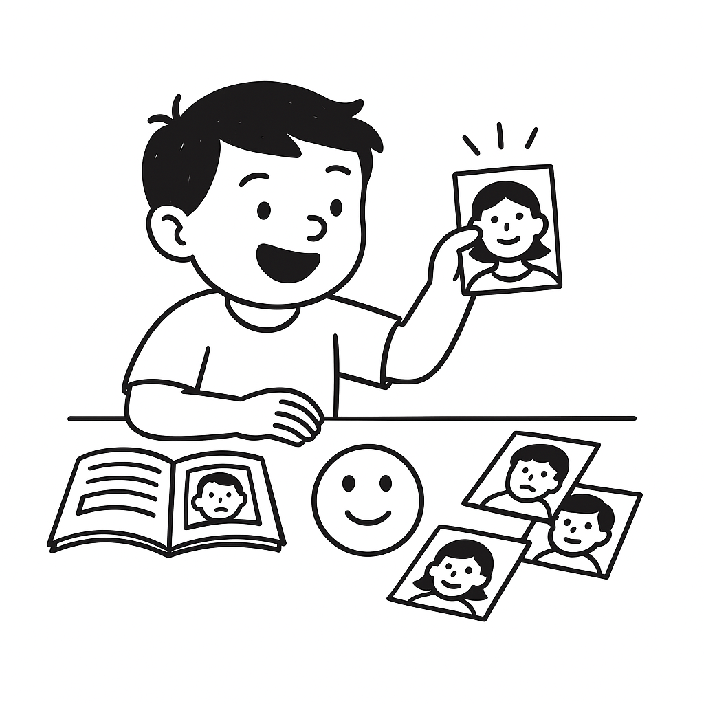 Emotion Faces - Fun, easy and free activity for 2-6 year old preschoolers