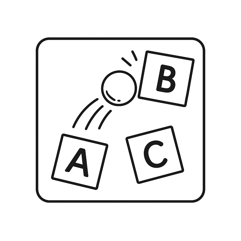 Letter Toss Game - Fun, easy and free activity for 2-6 year old ...